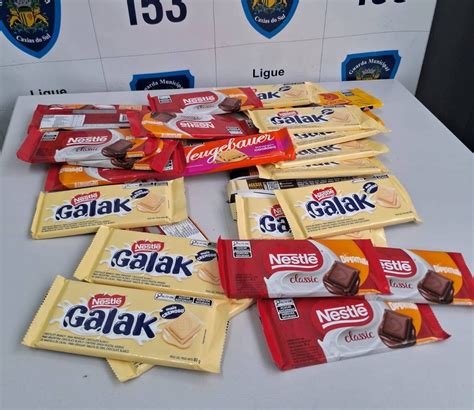 Homem é Preso Por Furto De Chocolates Na área Central De Caxias Do Sul