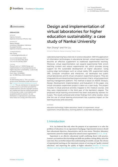 Pdf Design And Implementation Of Virtual Laboratories For Higher