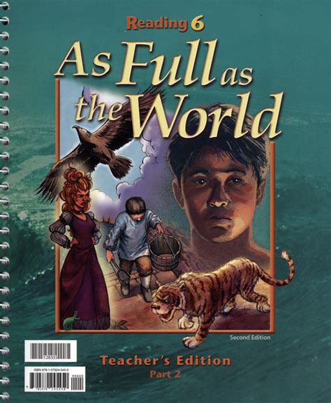 Reading 6 Teachers Edition Part 2 Homeschool Potpourri
