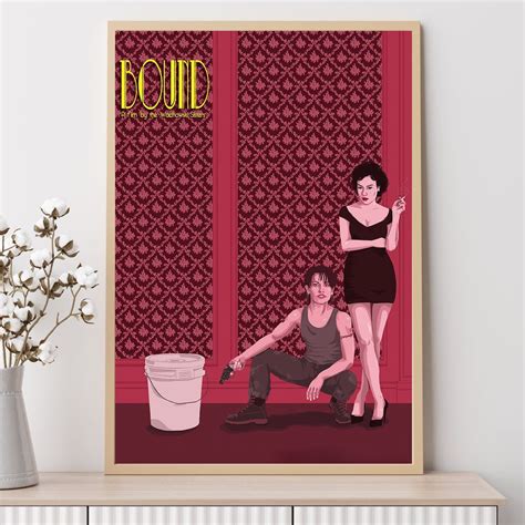 Bound 1996 Movie Poster Art Prints Home Decor Wall Art Canvas
