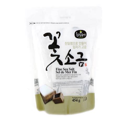Choripdong Fine Sea Salt 454g — H Mart Manhattan Delivery