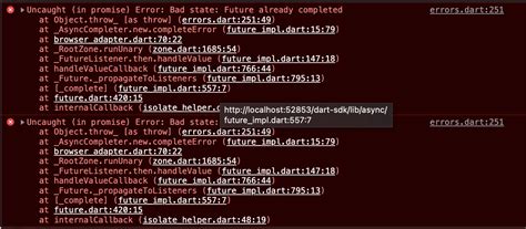 `bad State Future Already Completed` On `clientgetfeatureflags` Call