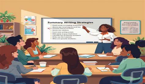 A Strategic Approach To Teaching Summary Writing In The Classroom
