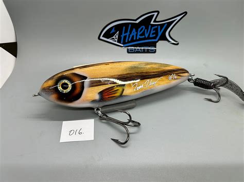 Spalted Maple 8 Skinny Brick Harvey Baits Llc