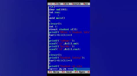 Array Of Structures In C Part 90 C Programming Cprogramming