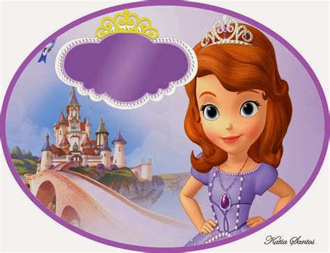 Sweet Sofia The First Free Printable Invitations And Candy Bar Labels