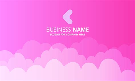 Pink Business Background With Clouds 2550900 Vector Art At Vecteezy