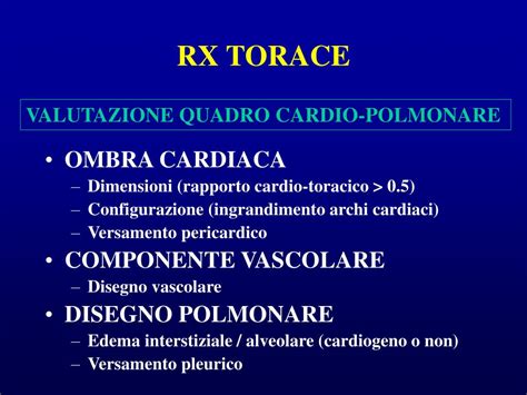Ct Edema Polmonare Al Torace