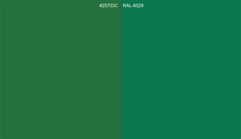 Hex 25703c To Ral Code Ral 6029 Conversion Chart Ral Classic