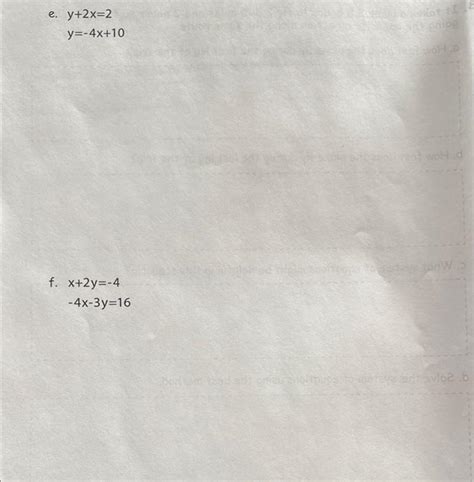 Solved Name Directions Answer The Following Questions