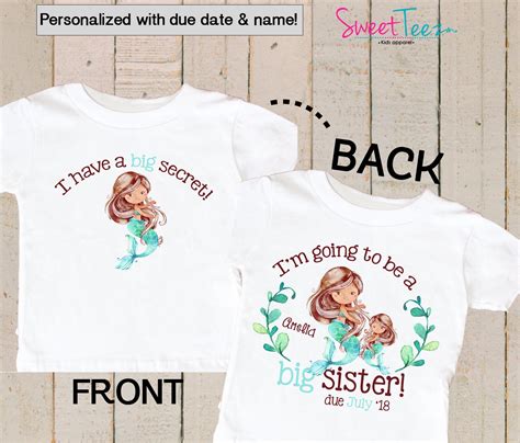 Big Sis Mermaid Etsy