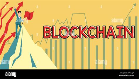 conceptual display blockchain internet concept hollywood refers to