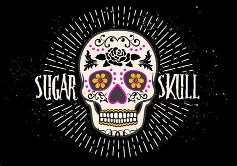 Candy Skull Vector At Collection Of Candy Skull