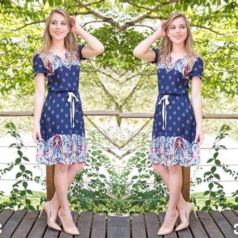 Printed Delft Blue Dress Womens Fashion Dresses And Sets Dresses On