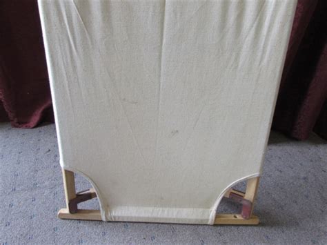 Lot Detail Canvas Cot