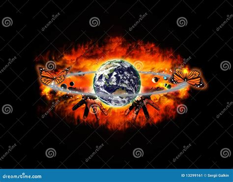 Explosion Of The Universe Stock Illustration Illustration Of Enveloped