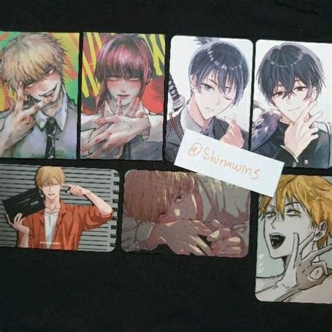Jual CSM Chainsaw Man Denji Makima Aki Yoshida Photocard Shopee