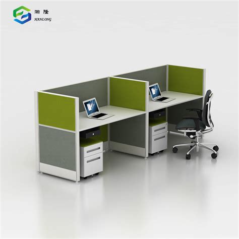 Saving Space Office Furniture Cubicles Modern 2 Person Office