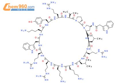 458546 53 7 CYCLO L ARGINYL L ARGINYL L TRYPTOPHYL L LYSYL L TYROSYL L