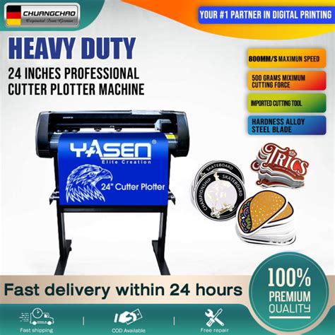 Chuangchao Cutter Plotter 24 Inches With Stand Hd Professional Cutter