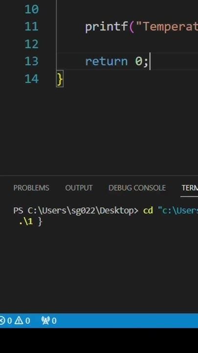 Celsius To Fahrenheit Converter In C Programming Coding Programming