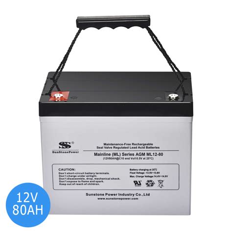 Hot Sale Agm Sealed Solar Battery 12v 80ah Lead Acid Deep Cycle Battery