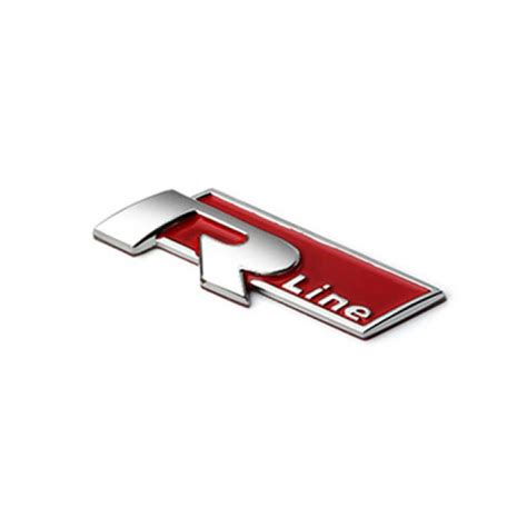 Емблема на решітку радіатора Rline для Volkswagen
