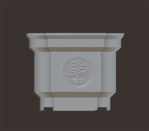 Bonsai Pot 3d Modeller Indir Creality Bulutu