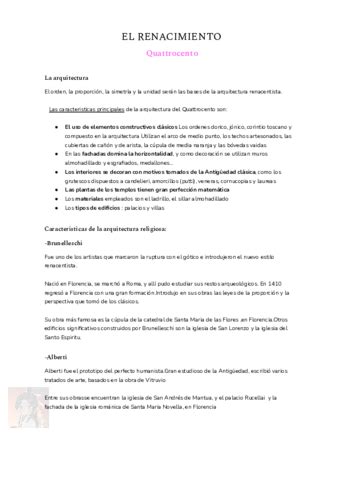 Arte El Renacimiento Pdf