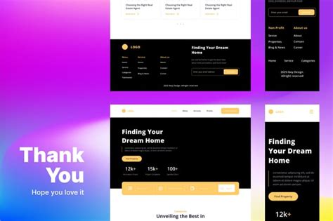 Real Estate Wireframe Website Websites Ux And Ui Kits Ft Real And Property Envato