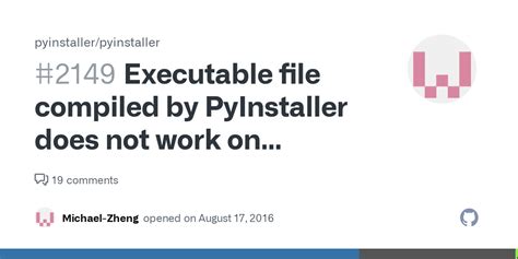 Executable File Compiled By Pyinstaller Does Not Work On Windows 7