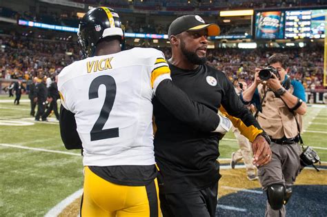 Pittsburgh Steelers Quarterback Michael Vick Faces Perhaps His Greatest