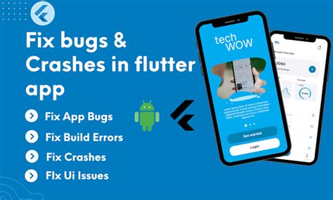 Fix Flutter App Bugs Resolve Build Errors And Crashes By Abdulmalik892