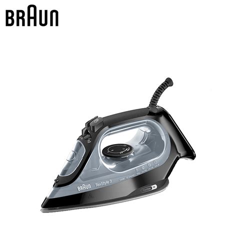 Irons & Garment Care: Braun TexStyle 3 Steam Iron (SI3055BK)