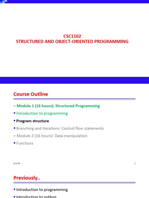 Lect2 Python Syntax And Variable Pdf