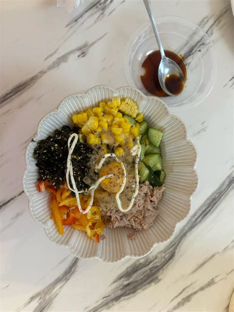 【金枪鱼拌饭的做法步骤图，金枪鱼拌饭怎么做好吃】进击的麻瓜下厨房