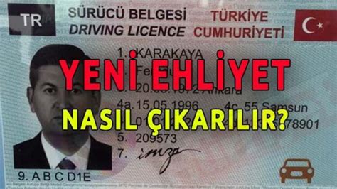 yeni ehliyet nasıl alınır gerekli evraklar neler
