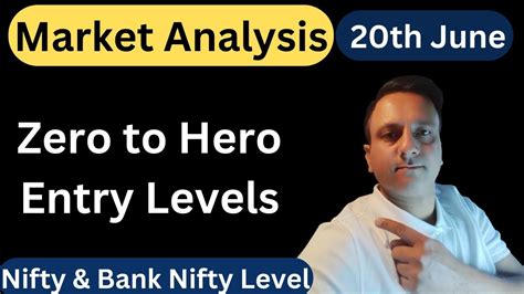 Nifty And Bank Nifty Analysis For Tomorrow 20 06 24 Zero To Hero