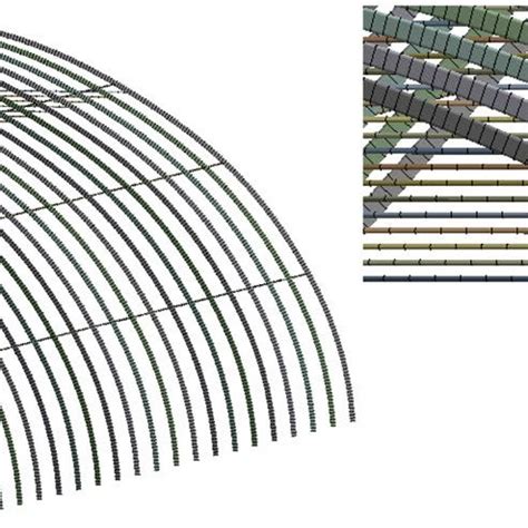 The Finite Element Model And Its Details Of The Skeleton Model Download Scientific Diagram