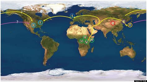 New Research Mapping Human Migration Patterns Following Strains Of
