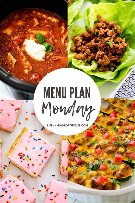 Menu Plan Monday 452 Life In The Lofthouse