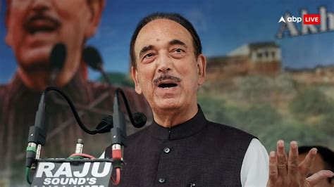 Kashmir Terror Attack All Party Meeting Ghulam Nabi Azad Said All