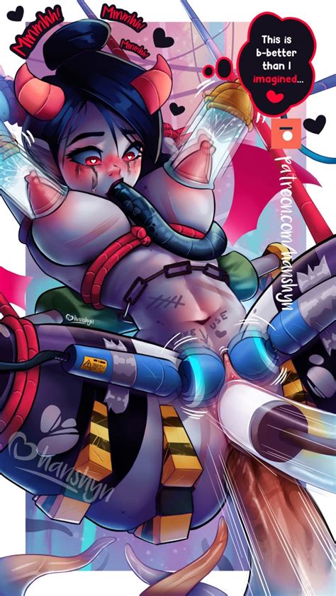 Rule 34 Anal Sex Hanshyn Heart Shaped Pupils Milking Machine Succubus Text Text Bubble