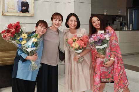『スカイキャッスル』松下奈緒、木村文乃、比嘉愛未、高橋メアリージュン、小雪が笑顔でクランクアップ「何の後悔もない！」 Getnavi