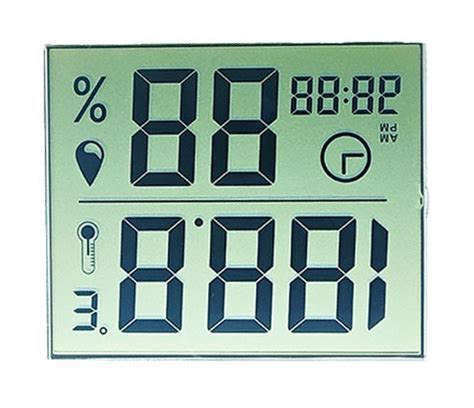 Customtemperature And Humidity Meter Display Positive Transmissive LCD Display LCD And LCD