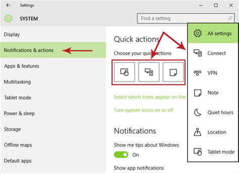 How To Customize The Quick Action Buttons In The Action Center Windows