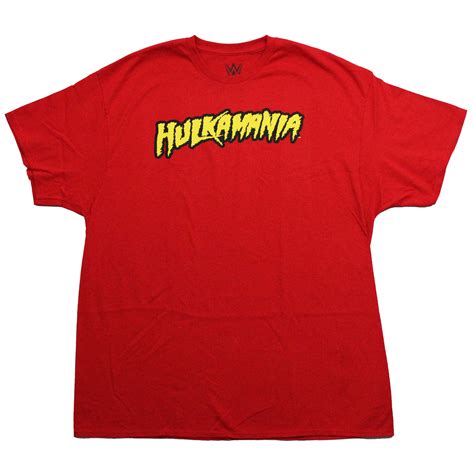 Yellow Hulkamania T Shirt