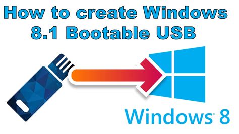 Create A Windows 8 Bootable Usb Installer Youtube