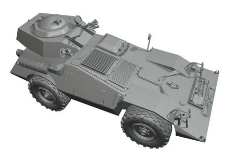 Stl File Commando Scout With One Meter Turret W Gun 2x7 62mm 🪖・3d