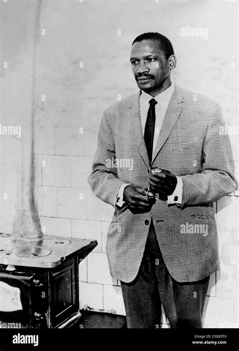 Mangaliso Robert Sobukwe 45 Former Leader Of The Outlawed Pan African